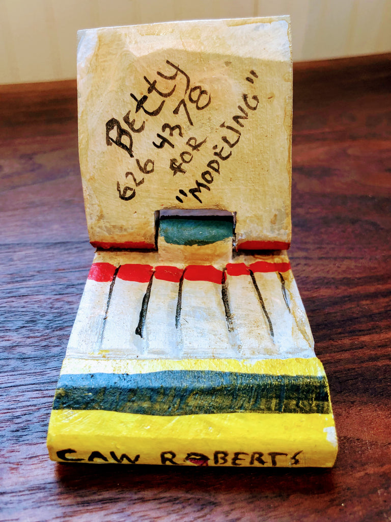 Connie Roberts: Wood Whistle, "Art Matches" – Iowa Artisans Gallery